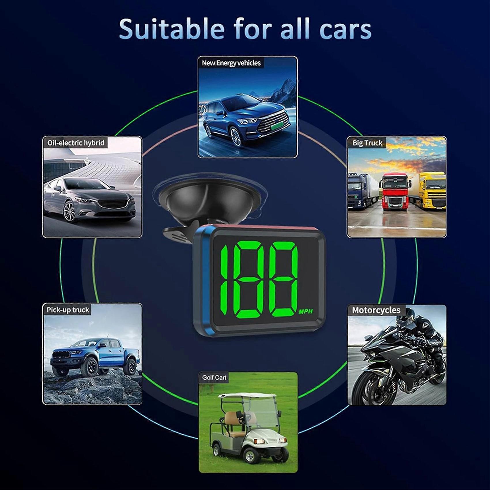 2X GPS Speedometer for Car Universal MPH Speedometer USB Connect ...