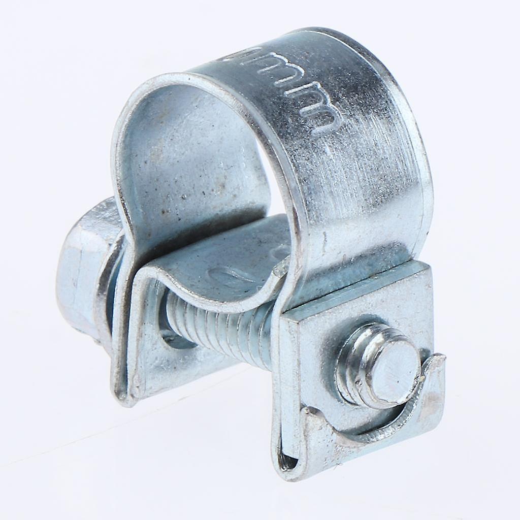 10x10x Hose Clamps Fuel Line Clips Clamp for Diesel Petrol Pipe 8 ...