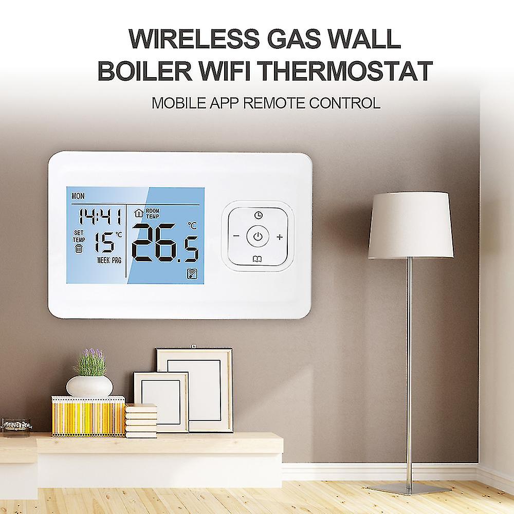 Wi-fi smart thermostat wireless programmable thermostat with rf ...