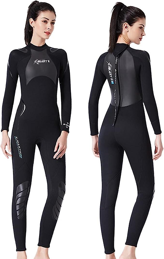1pc 3 Mm Diving Suit Full-body Neoprene Wetsuit Surfing Swimming Diving ...