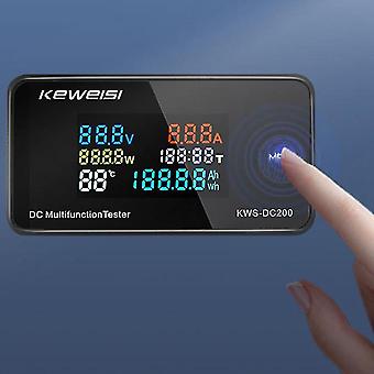 Keweisi Dc 0-200v Voltmeter Ammeter Kws Power Energy Meter Led Digital Dc Wattmeter Electric ...