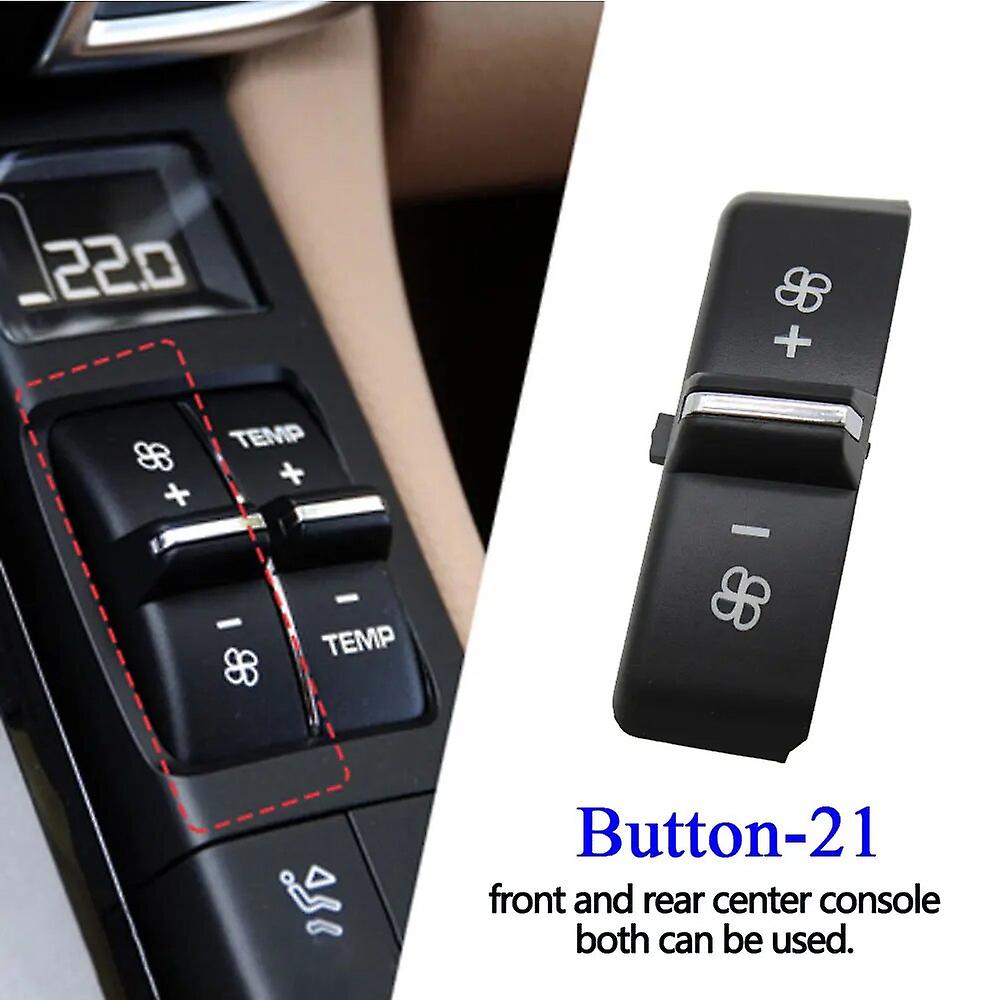 Car Front Rear Console Air Conditioner Temperature AC Vent Volume ...