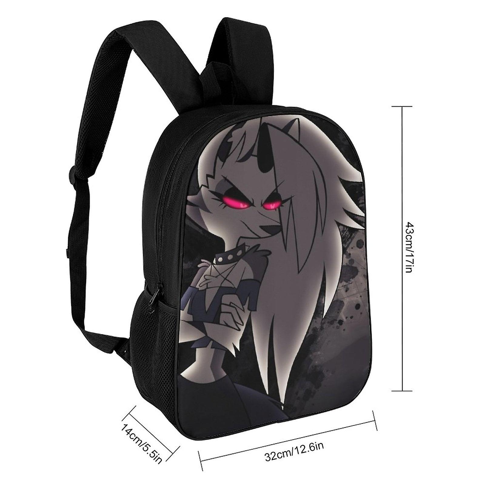 Helluva Boss Loona Receptionist Backpacks Basic Shoulder Daypack ...