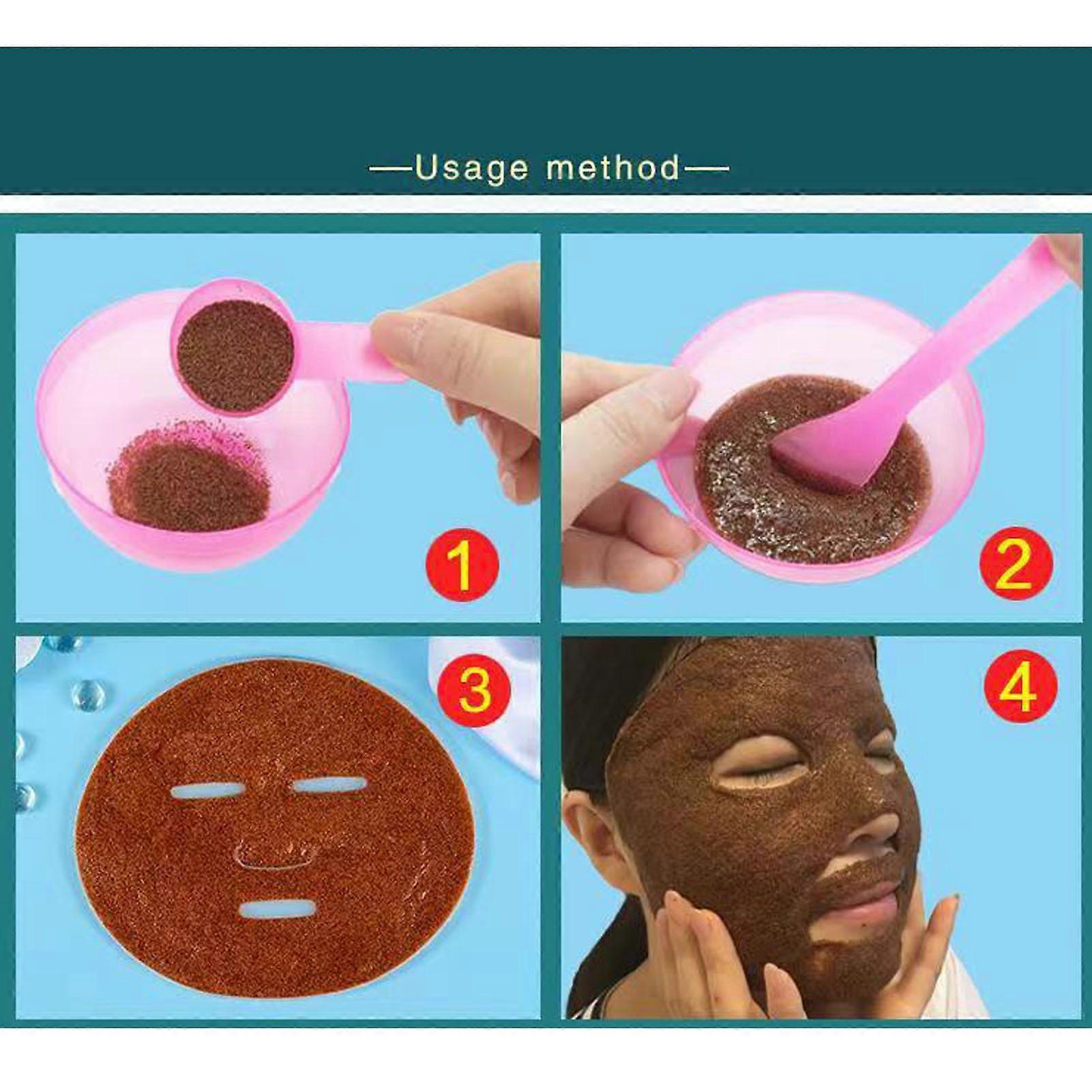 Facial Mask Mold Eye Patch Molds Silicone Reusable DIY Mask Maker Tools ...