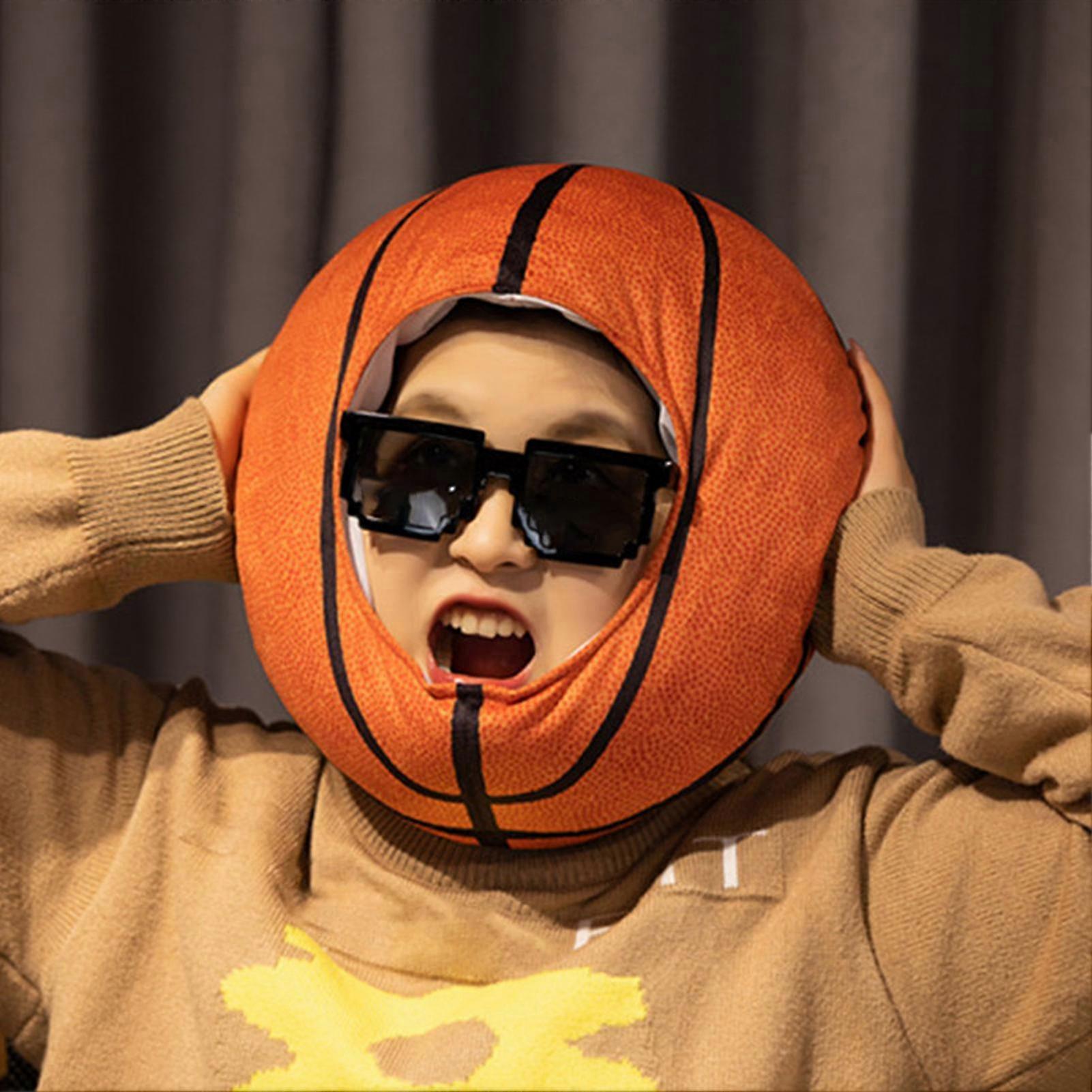 Basketball Headgear Wearable Simulation Three-dimensional Head Cover ...