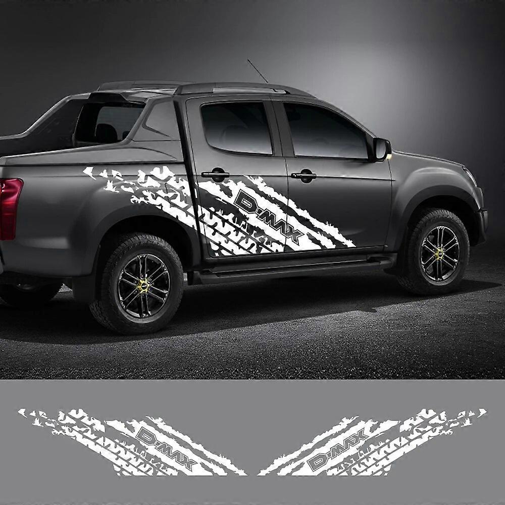 Car Stickers For Isuzu Dmax D Max IMCT Pickup Door Side Decor Decals ...