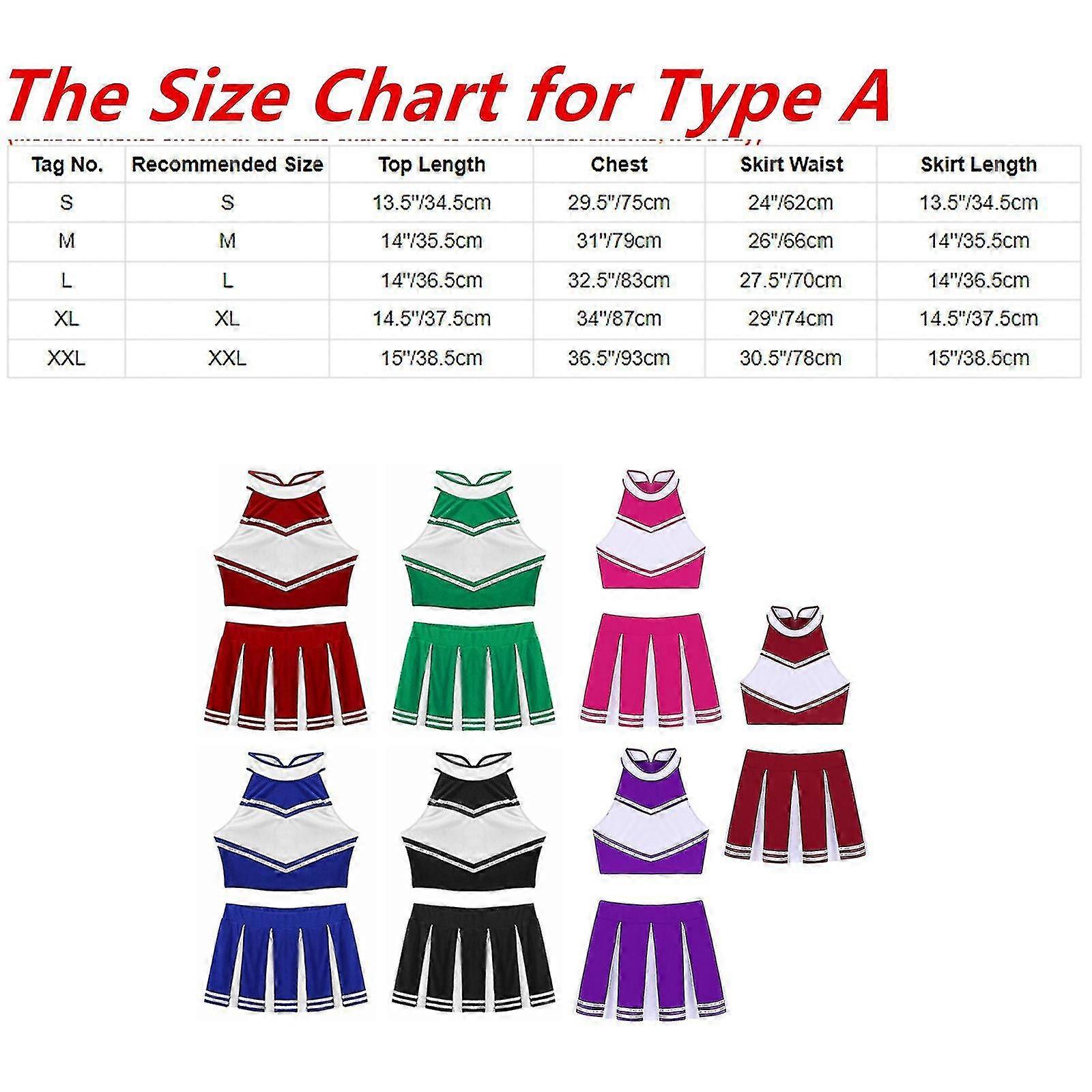 Sexy School Girl Cheerleader Costume Women Adult Cheerleading Uniform ...