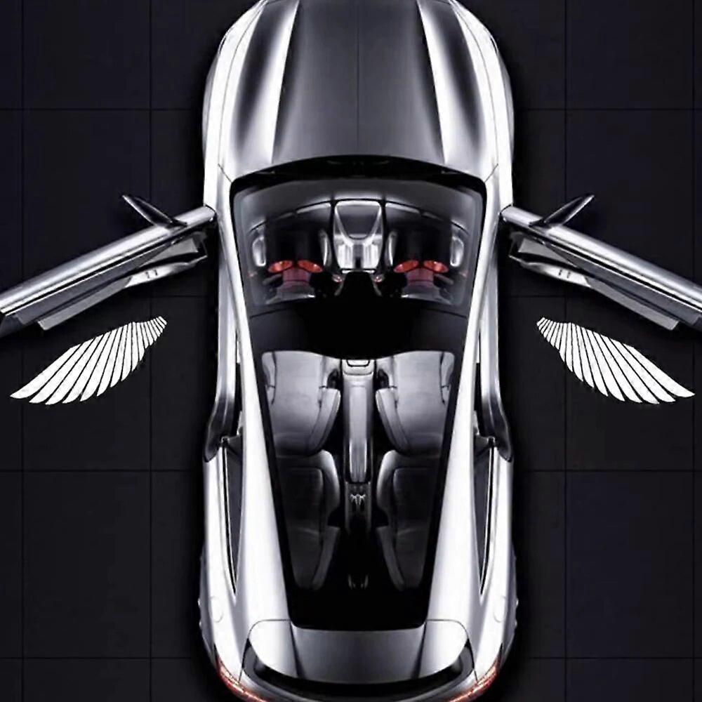 For BMW Angel Wings Logo Light BMW Car Door Light Ghost Shadow Welcome ...