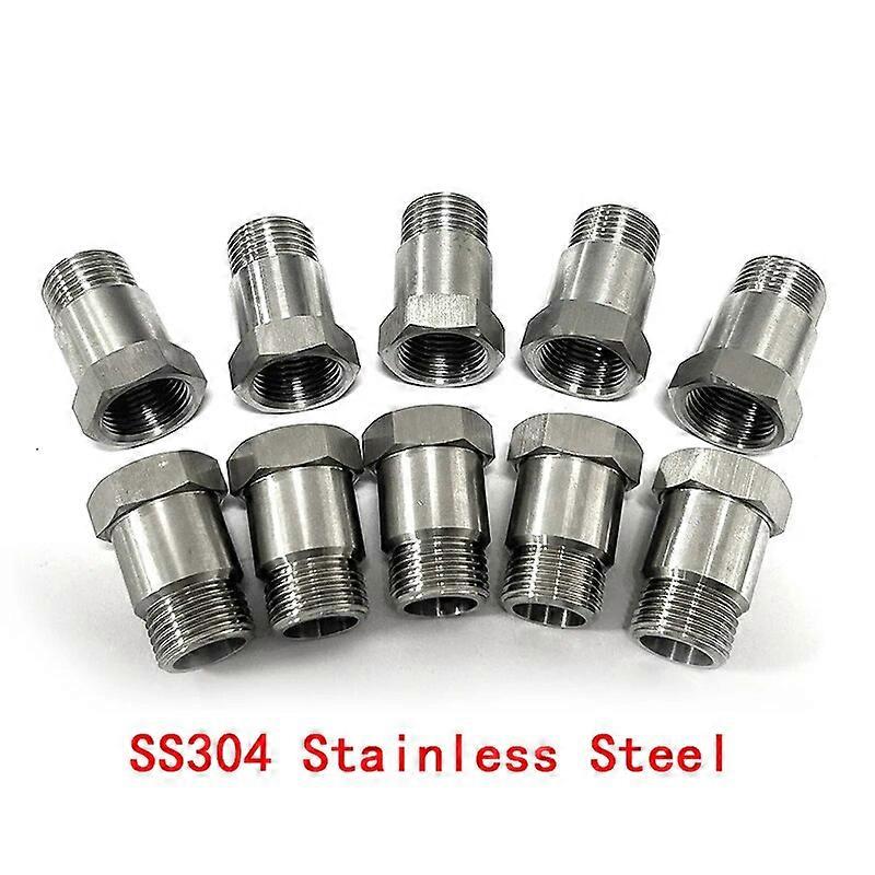 1pcs Stainless Steel M18 X 15 Bung Thread O2 Oxygen Sensor Test Pipe ...