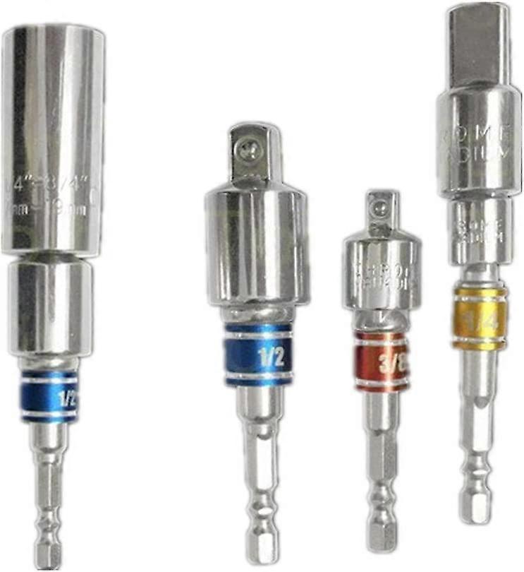 Cordless screwdriver socket adapter set with 3 pieces | Fruugo UK