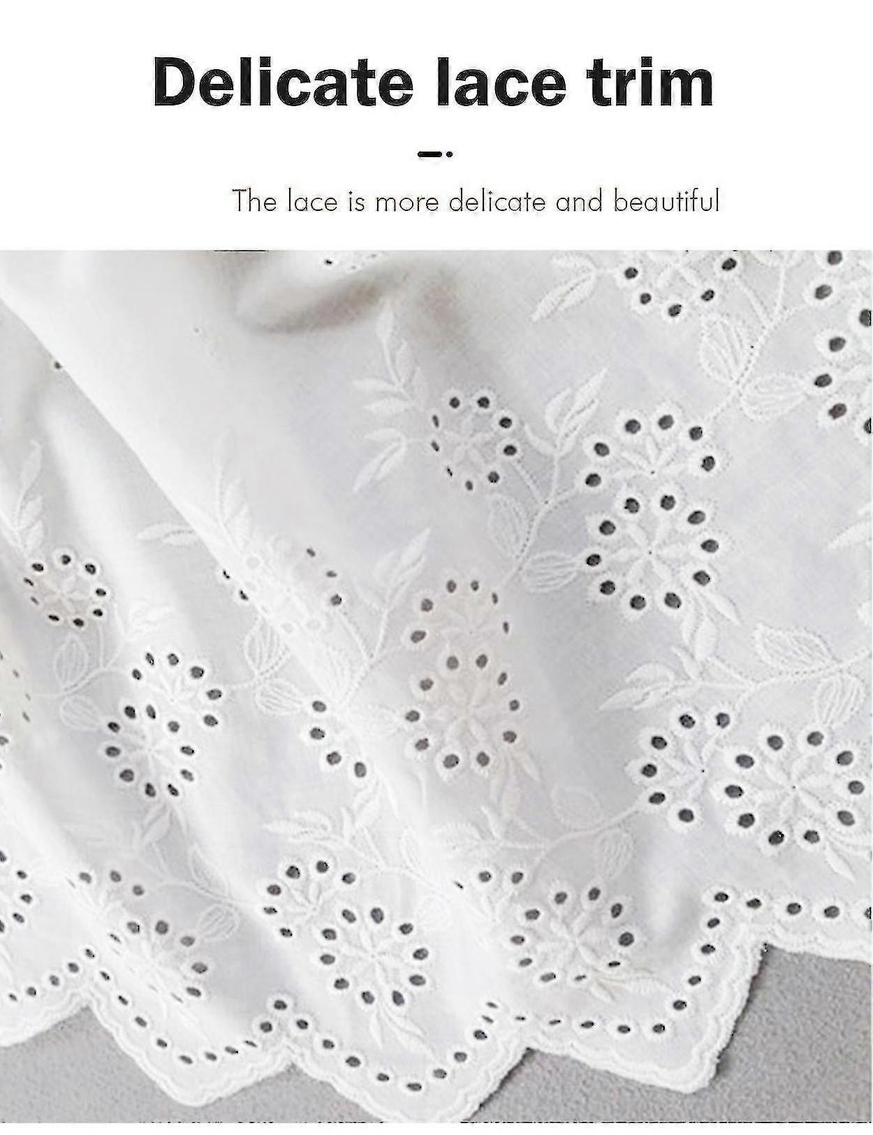 Half Slip Skirt Extender 100% Cotton Vintage Underskirt With Lace ...