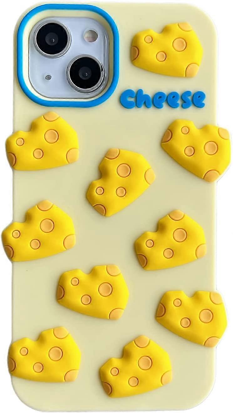 Kawaii Phone Cases Apply to iPhone 12 Pro Max,Cute Cartoon Cheese Phone ...