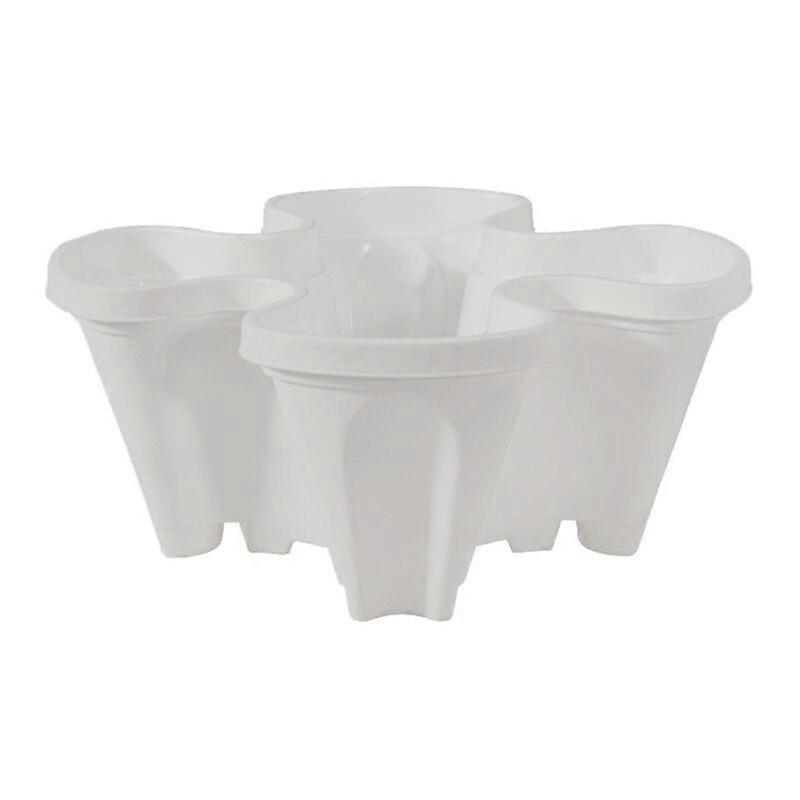 Stack Up Type Stereoscopic Flower Pot Plastic Stackable Vertical Flower ...