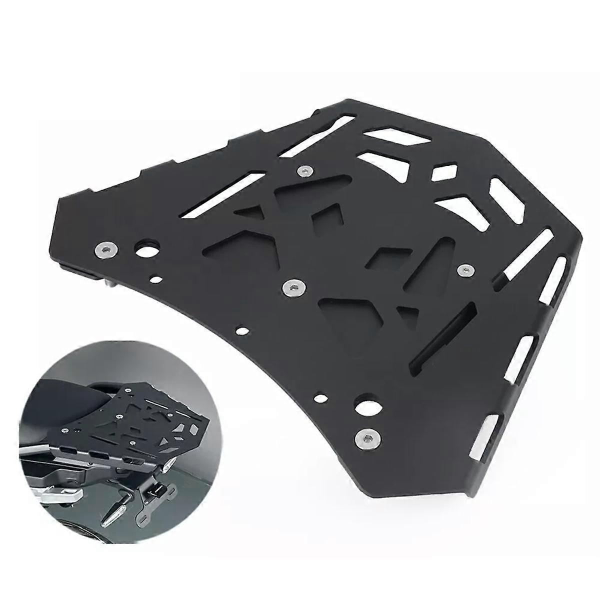 Motorcycle Rear Luggage Carrier Rack Cargo Rack Storage Box Support for ...