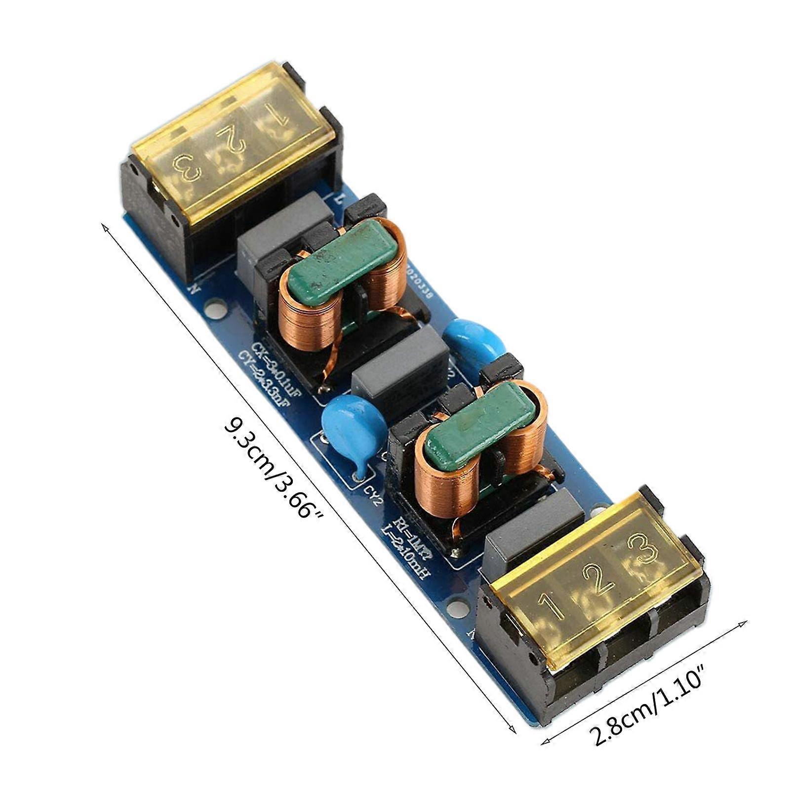 EMI POWER Filter 25A EMI Eectromagnetic EMI Sound Decoder Amplifier Low ...