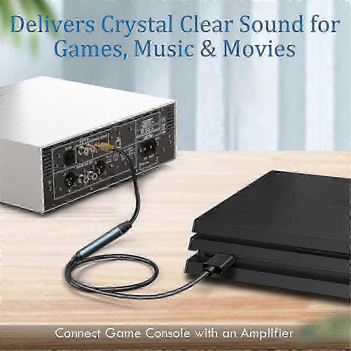 Usb To Optical Audio Adapter Usb A To Fiber Optic Audio Spdif Port ...