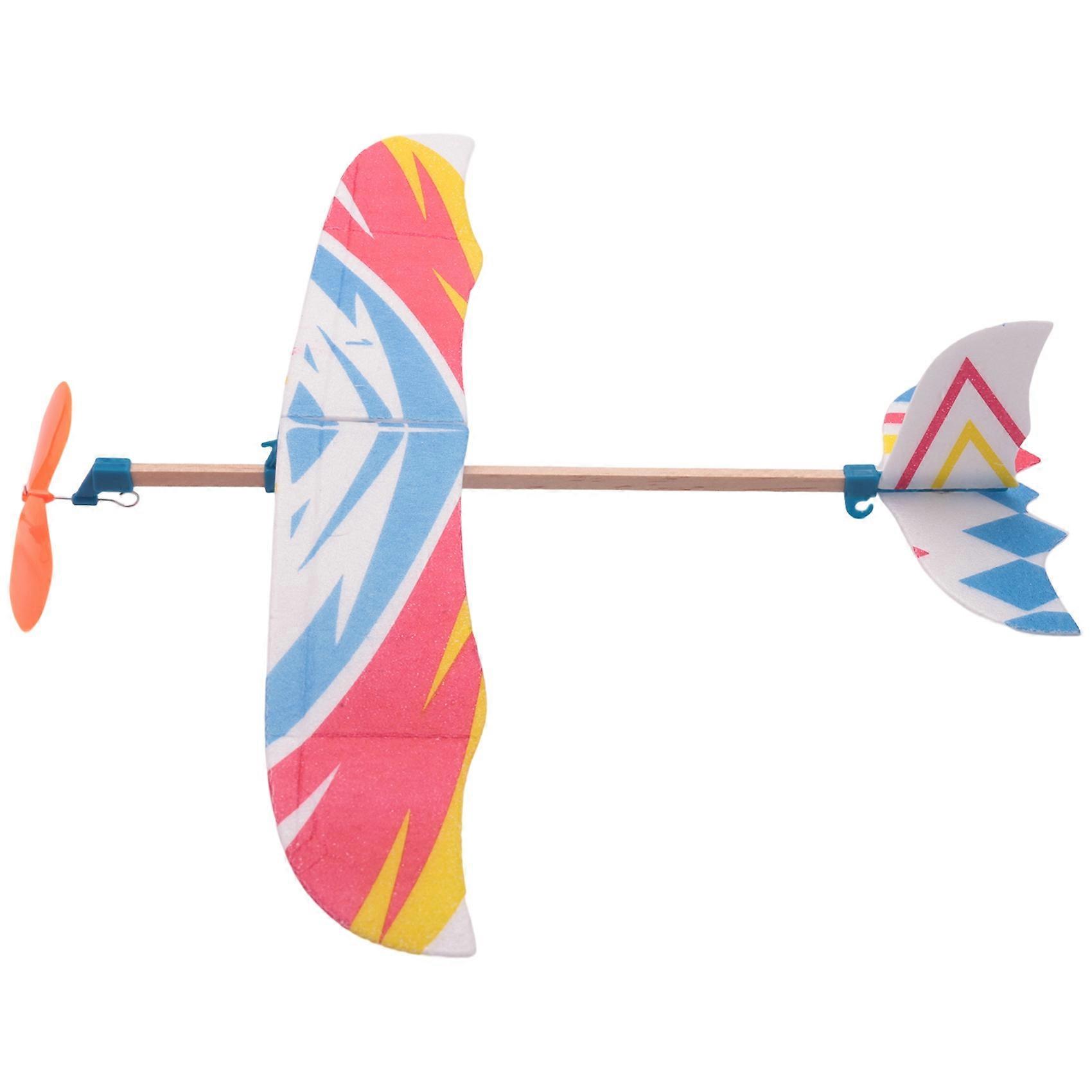 Elastic Rubber Band Powered DIY Foam Plane Model Kit Aircraft ...