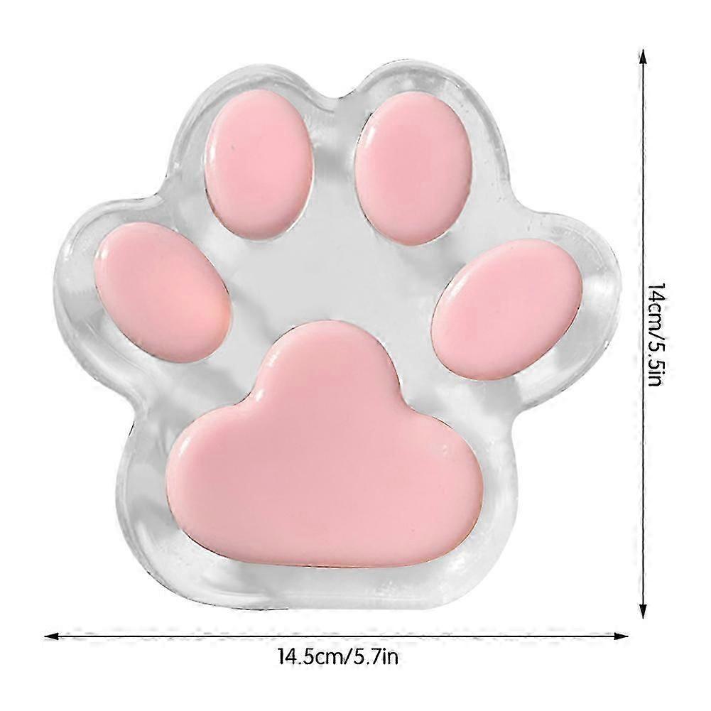 5-Inch Large Cat Paw Squishy Toy, Kawaii FuFu Squishies, Sticky Jelly ...