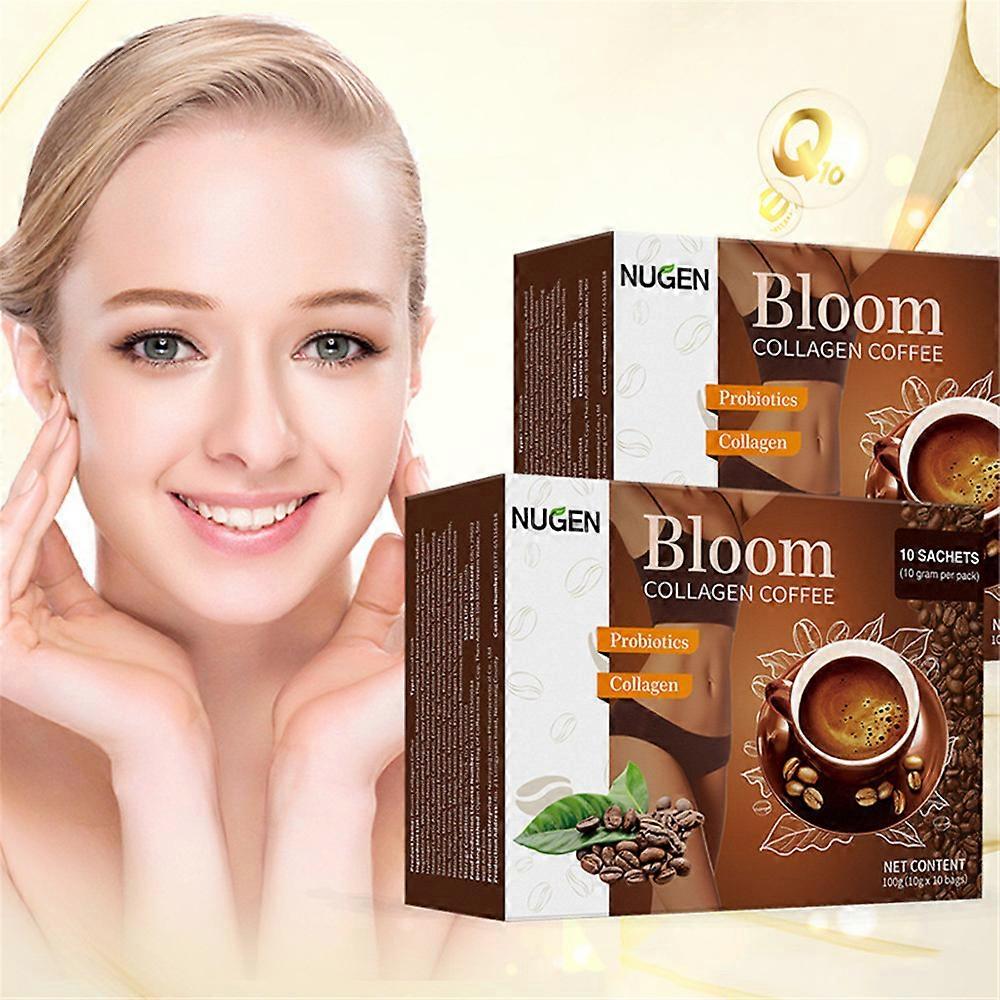 Nugen Bloom Collagen Coffee -pure Organic Coffee | Fruugo UK