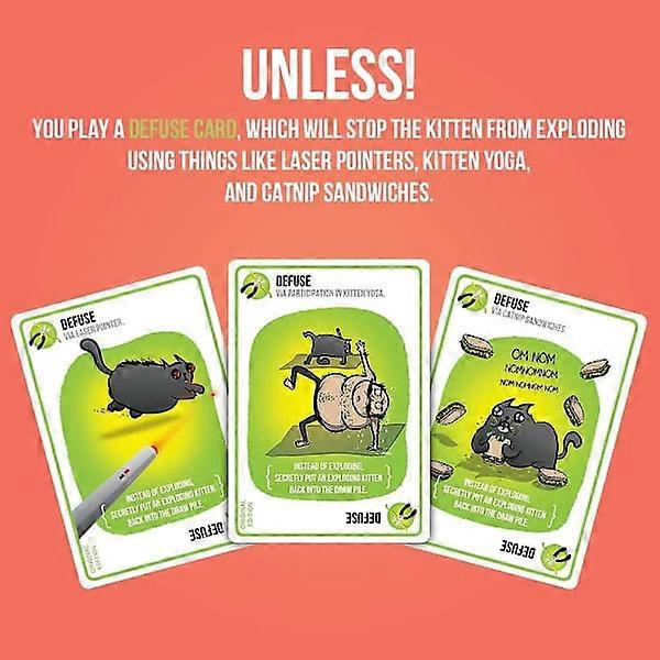 Barking Kittens Expansion Set - A Russian Roulette Card Game, Card ...