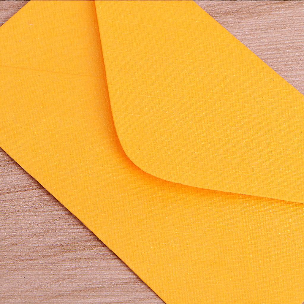 50 Pieces 6 x 10cm Envelopes Set Assorted Colors Vintage Gift Envelopes ...