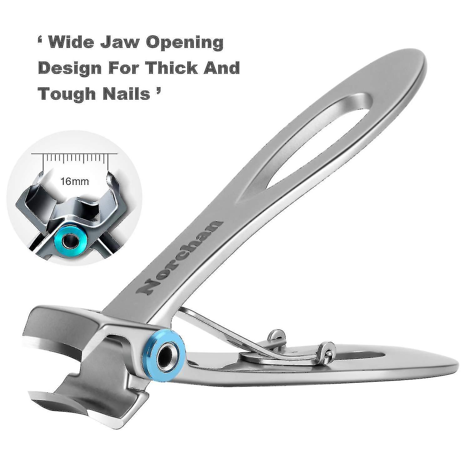 Large Nail Clippers Set, 3 Pcs Sharp Toenail And Fingernail Clippers ...