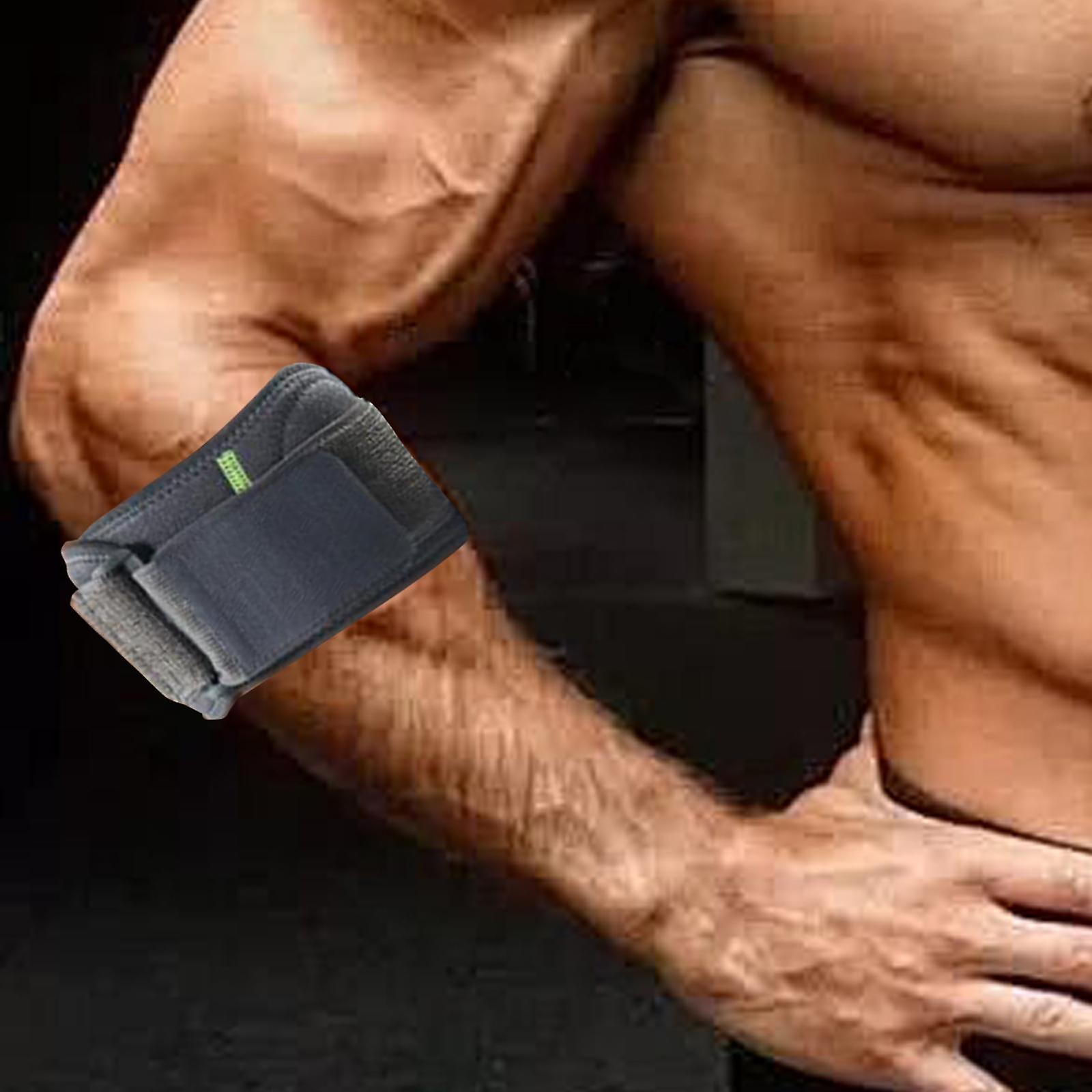 Tennis Elbow Brace, Elbow Strap Arm Wrap Band Breathable Elbow Support ...