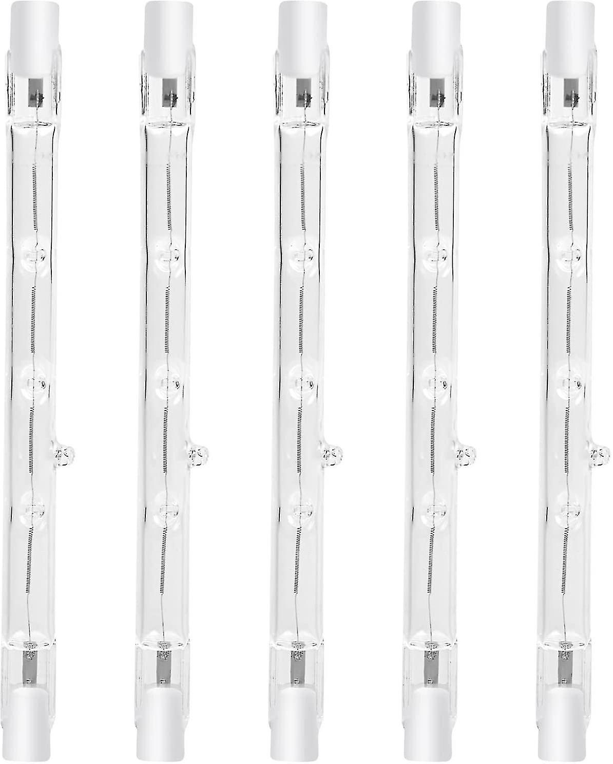 100w 118mm R7s Dimmable Halogen Pencil Bulb Warm White 2800k R7s Linear ...