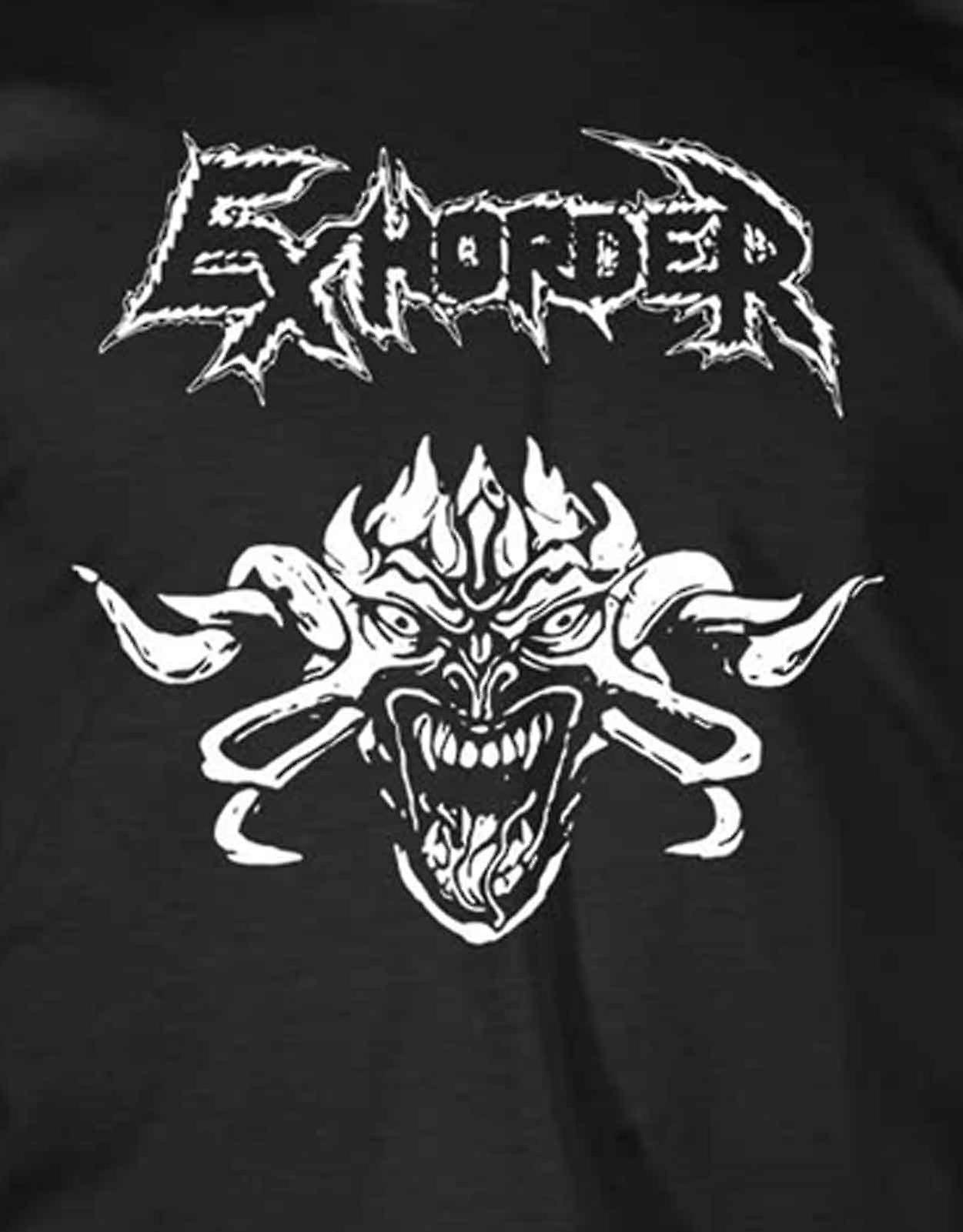 Exhorder T Shirt Demons Band Logo new Official Mens Black | Fruugo US