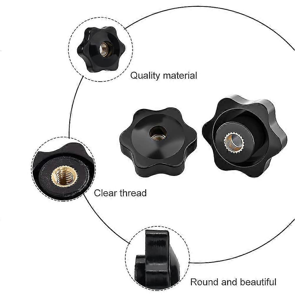 M8 Clamping Knob, Star Nut, Knurled Thread Clamping Knob, M8 Clamping Nut, Star Head Clamping ...