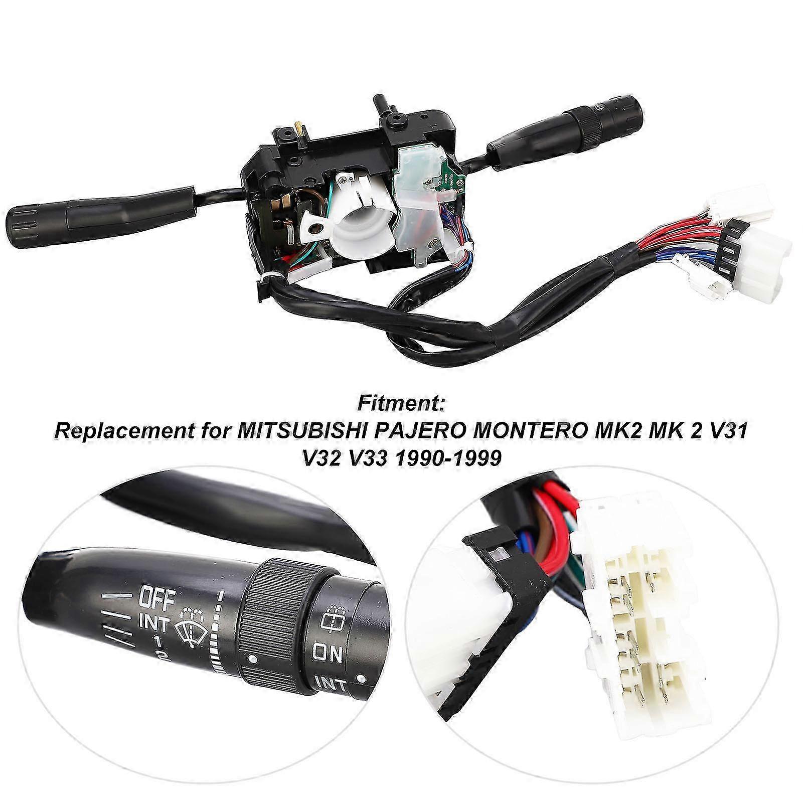 Indicator Light Switch MR301406 Turn Signal Headlight Wiper Switch ...