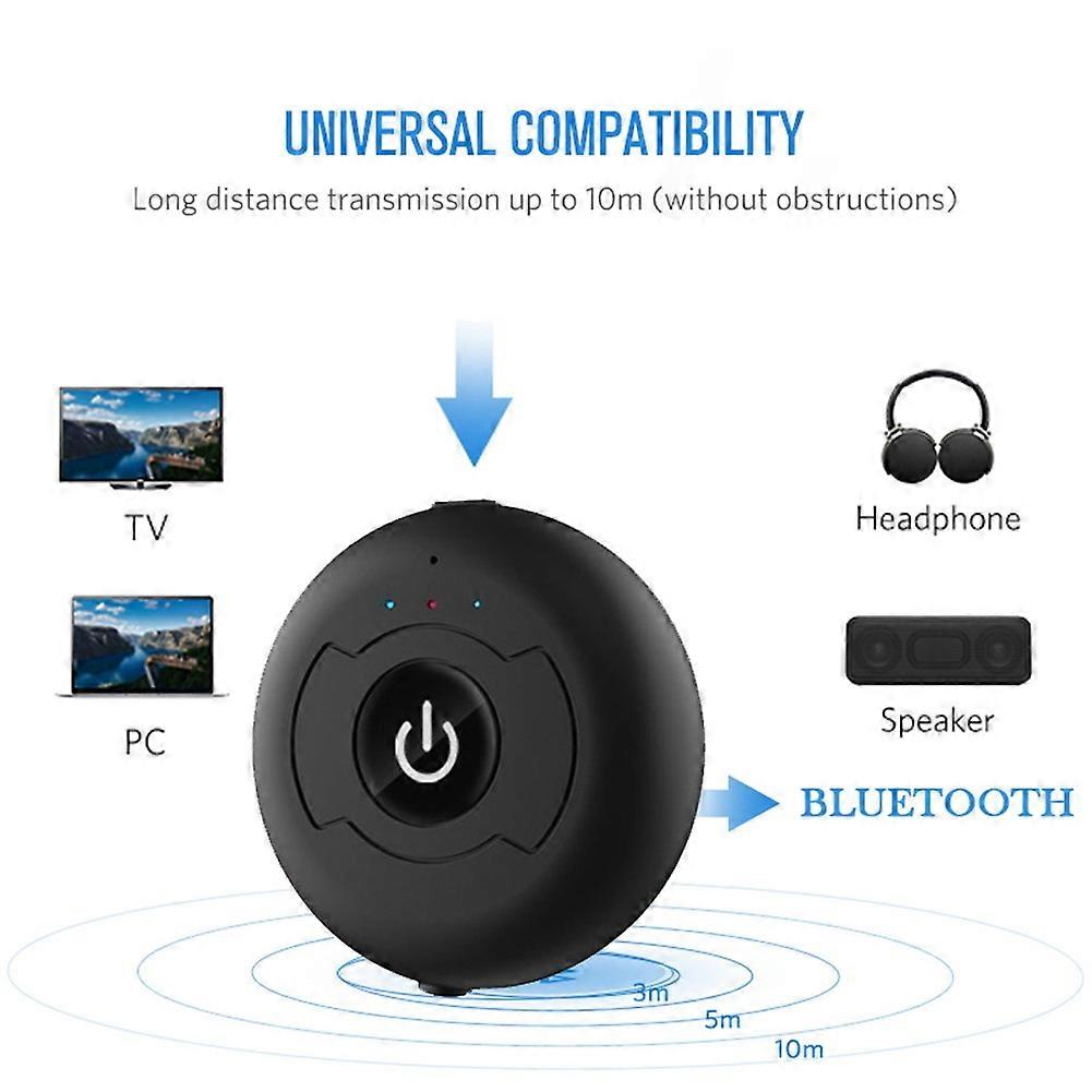 Multipoint Bluetooth 5.0 Audio Transmitter for TV PC Connect 2 ...