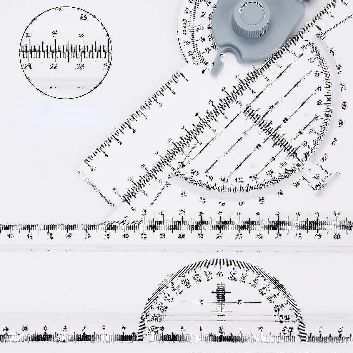 A3 Drawing Board Set Technical Drafting Table Metric System 51*37 Cm ...