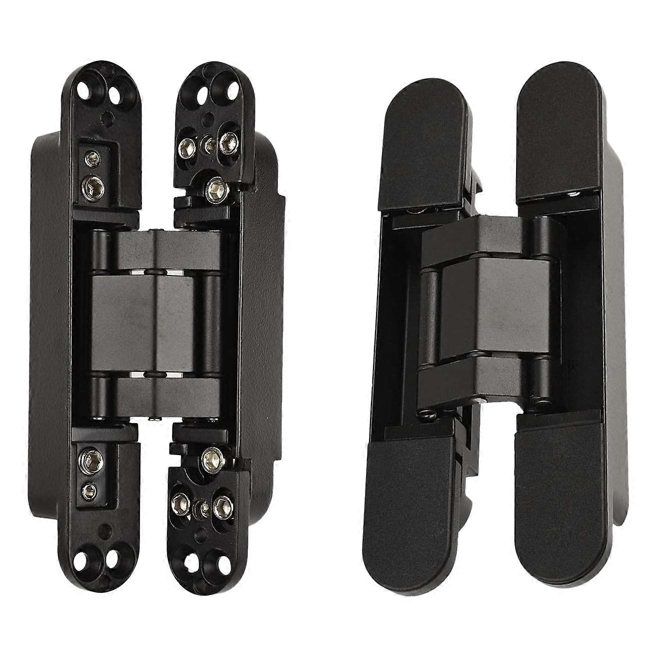 2Pcs 6 Inch Concealed Door Hinges Invisible Hinges Concealed Hinges 180 ...
