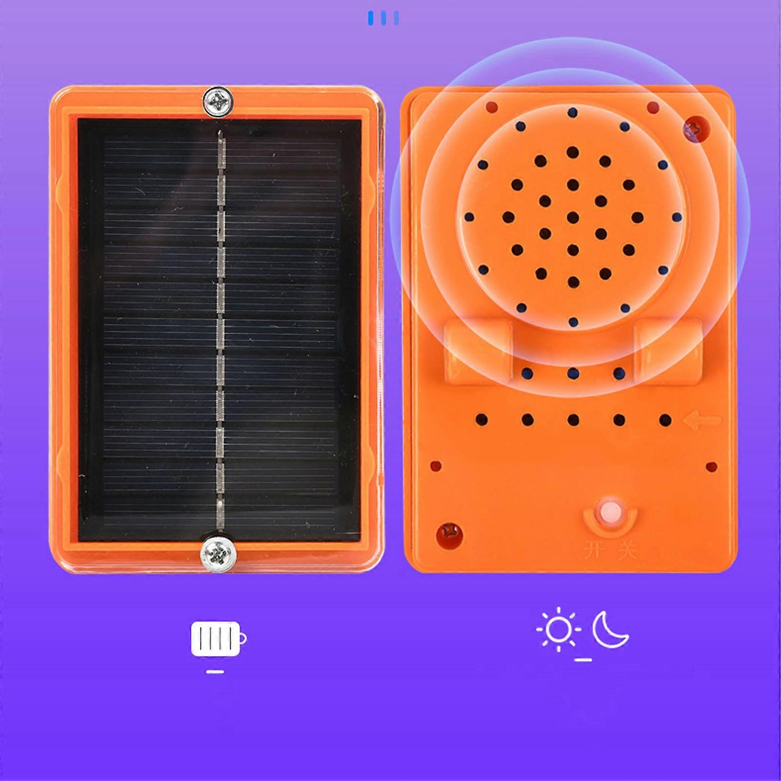 Solar Rotating Bird Repeller Wind Driven Waterproof Large Volume Built ...