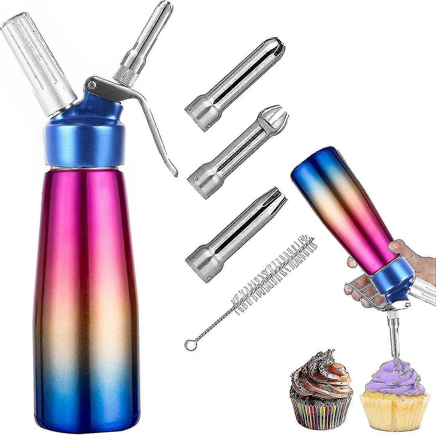 Professional Whipped Cream Dispenser Stainless Steel Cream Whipper ...