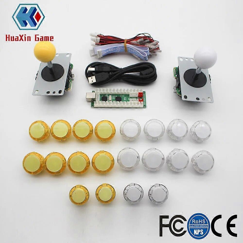 2 Player Arcade Game DIY Part kit for PC Mame Raspberry Pi Retro Pie 5Pin 8 way Copy SANWA ...