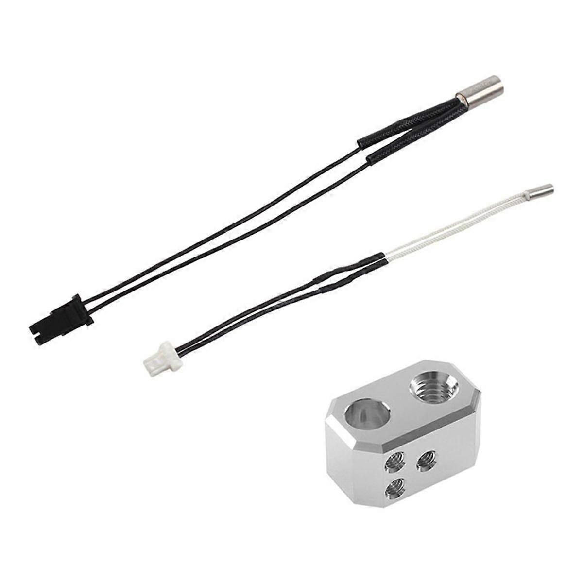 For Prusa MK4 24V 40W Heater Thermometer Line and Heating Block Kit for ...