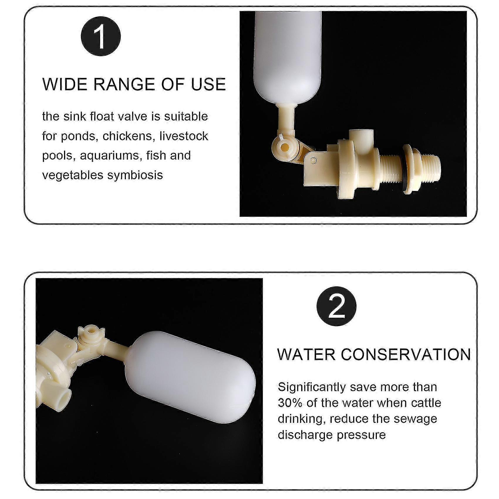 3 Pack Float Valve For Automatic Waterer Bowl Horse Cattle Goat Sheep ...