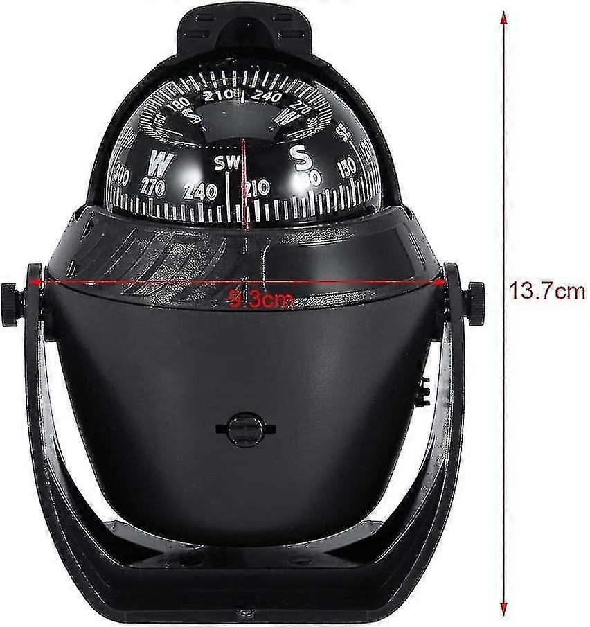 Boat Compass Night Vision Led Electronic Compass Ball Compass For Boat ...