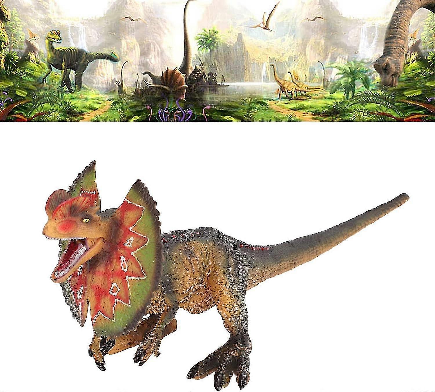Dinosaur Toy Dilophosaurus Model Figurine Children Dinosaur Toys For ...