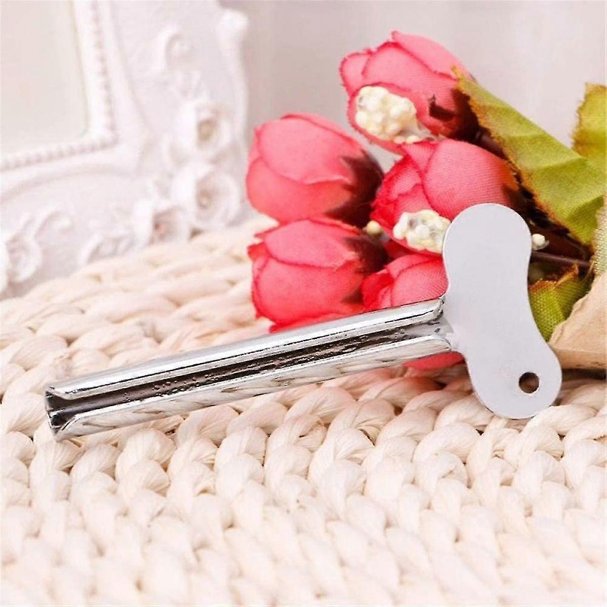 5 Pieces Metal Tube Roller, Toothpaste Tube Squeezer Roll-up Key ...