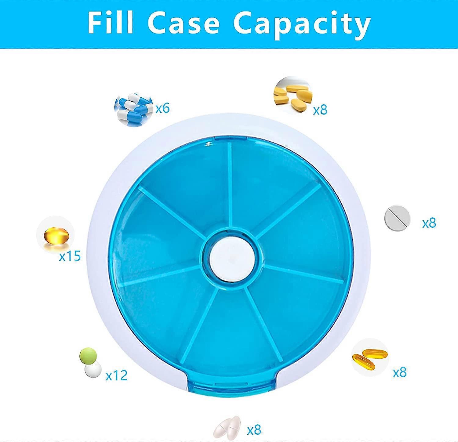 Pill Organizer Weekly,Pill Case 7 Day 3 Times Medicine Pill Dispenser ...
