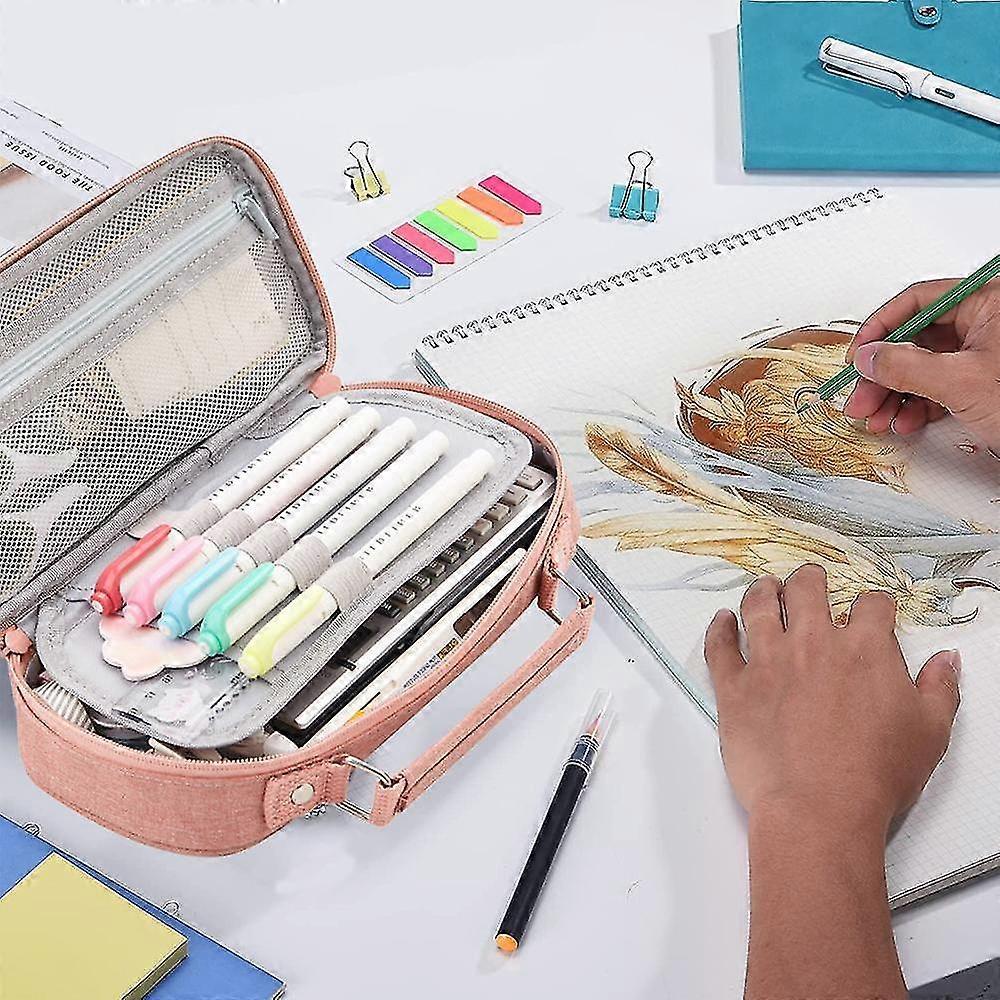 Large Capacity Pencil Case - Pencil Pouch, Pencil Bag, Pencil Cases For ...