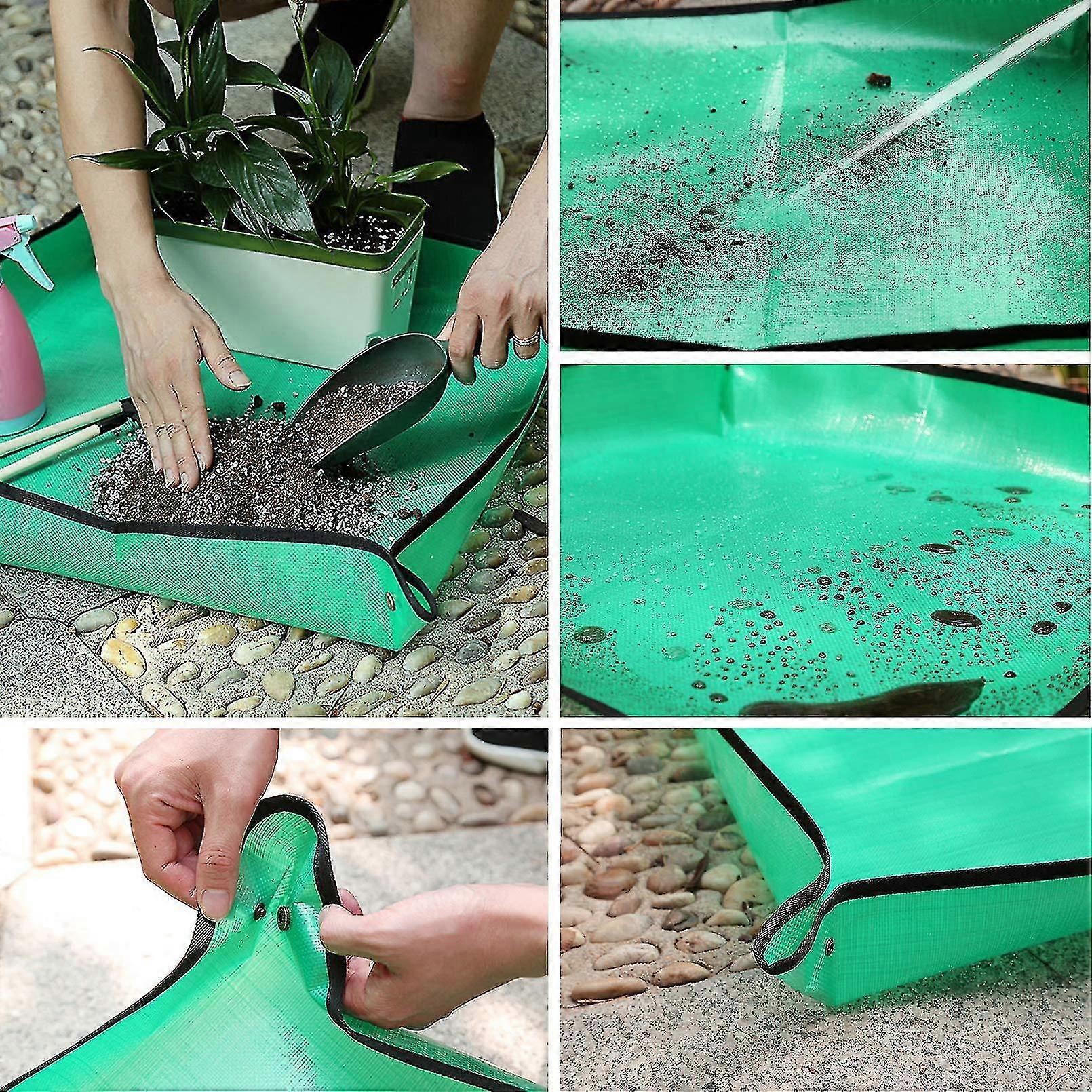 100cm X 100cm Plant Repotting Mat Waterproof Planting Operation Mat ...