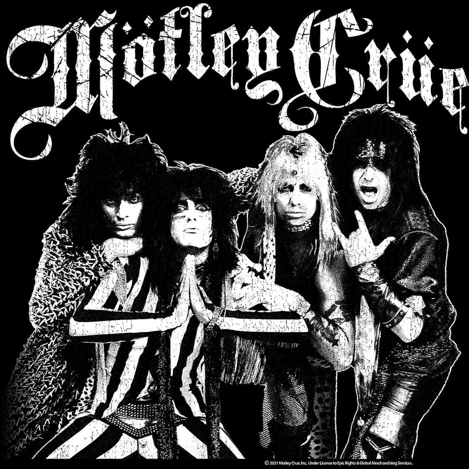 Motley Crue Rock Band Photo of Band Ladies Short Sleeve Festival Cali ...