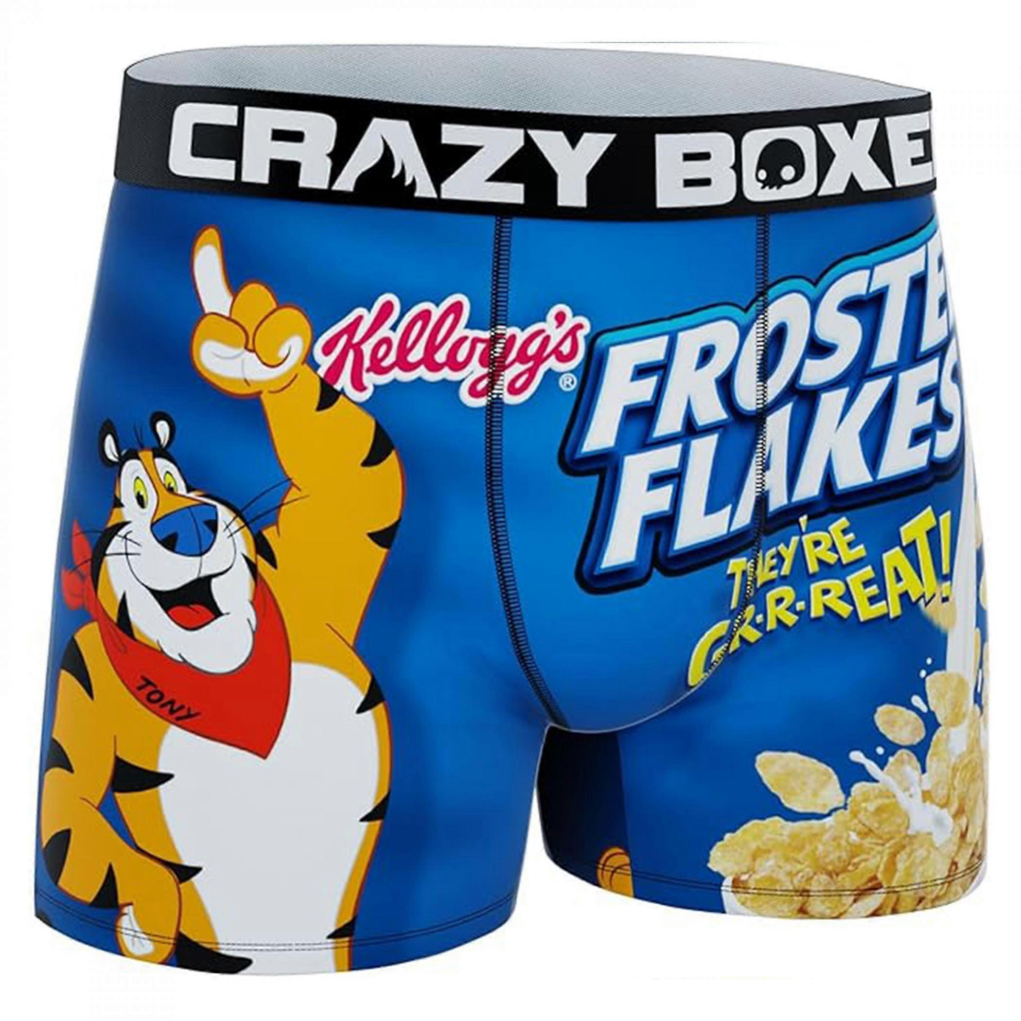 Kellogg's Frosted Flakes Cereal Boy's Crazy Boxer Briefs | Fruugo UK