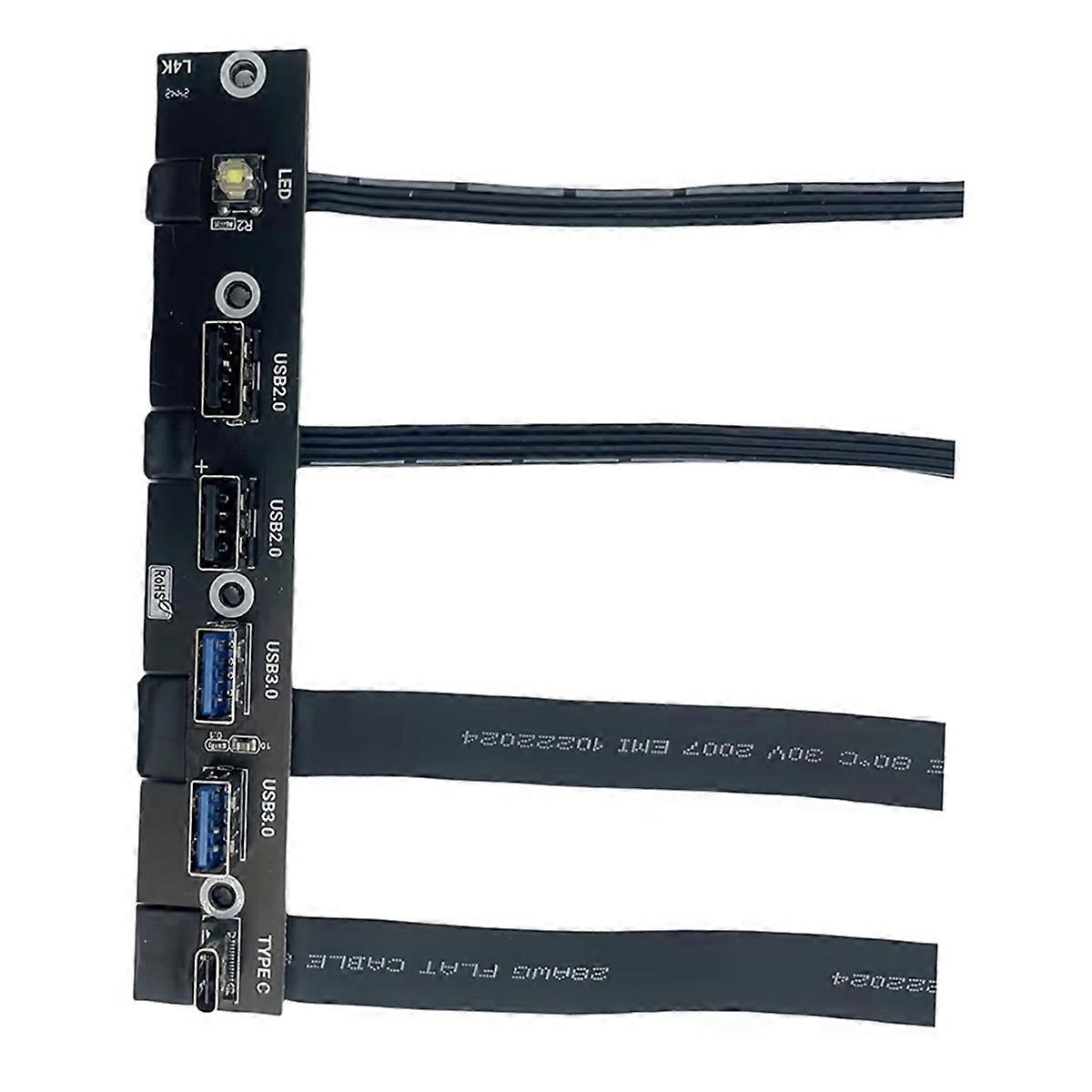 USB 3.0 Front Panel IO Panel 2-Port USB3.0+2-Port USB2.0+1-Port TYPE-C ...