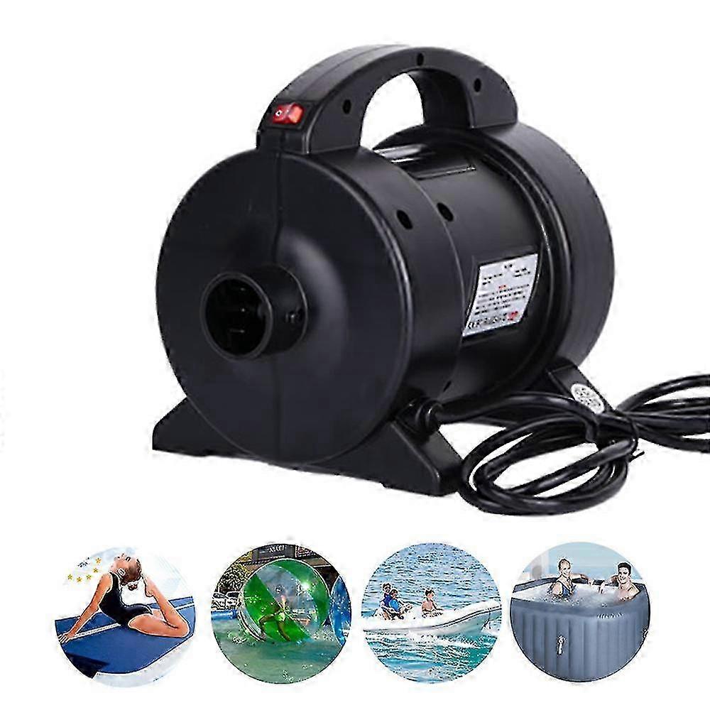 Portable 1600W Electric Air Pump for Air Bed, Raft & Boat - Quick ...