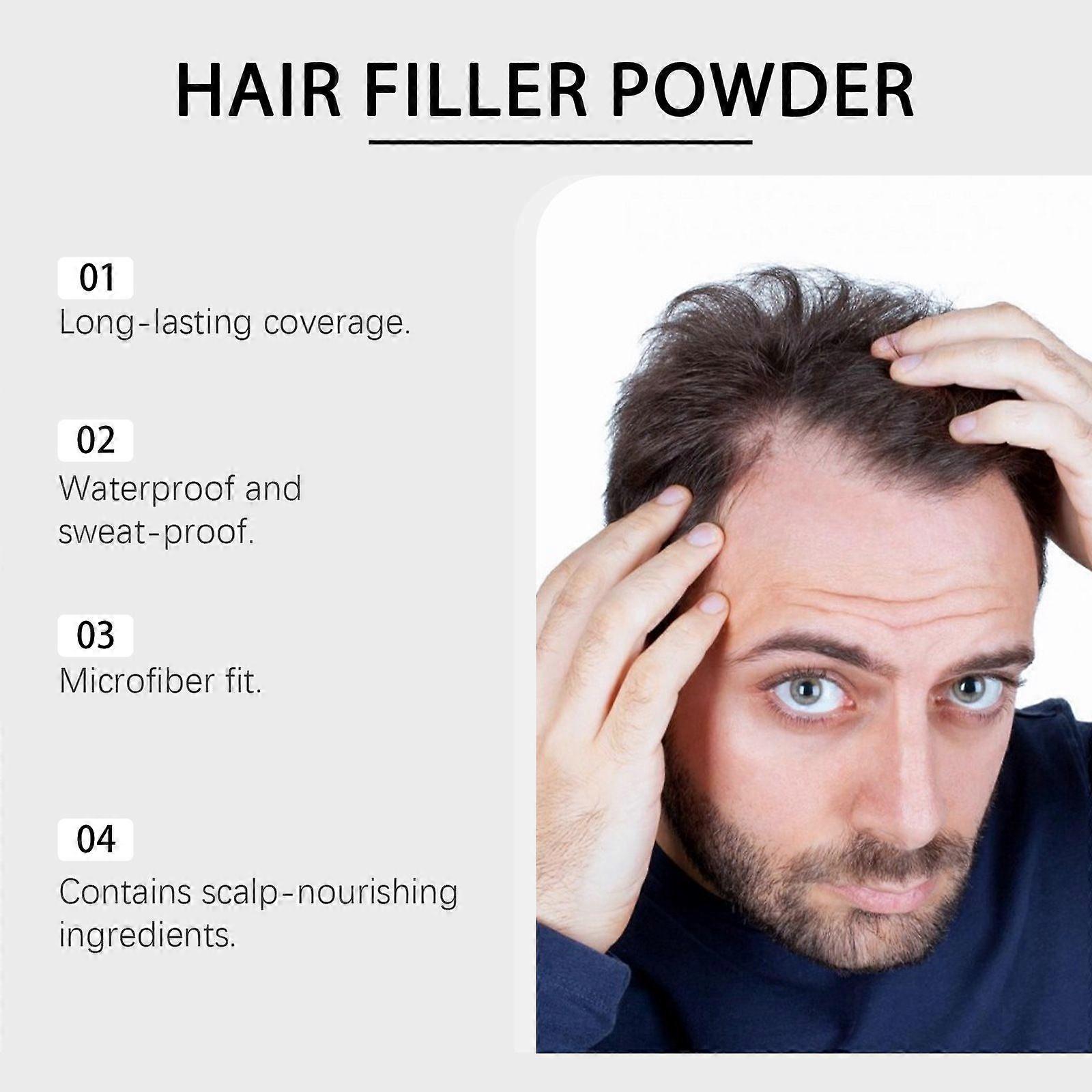 Hairbear Hair Filler, Hair Filler Powder, Long Lasting Waterproof ...